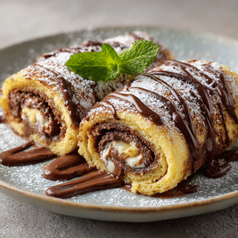 Rotolo alla Nutella - Saveurs Maison
