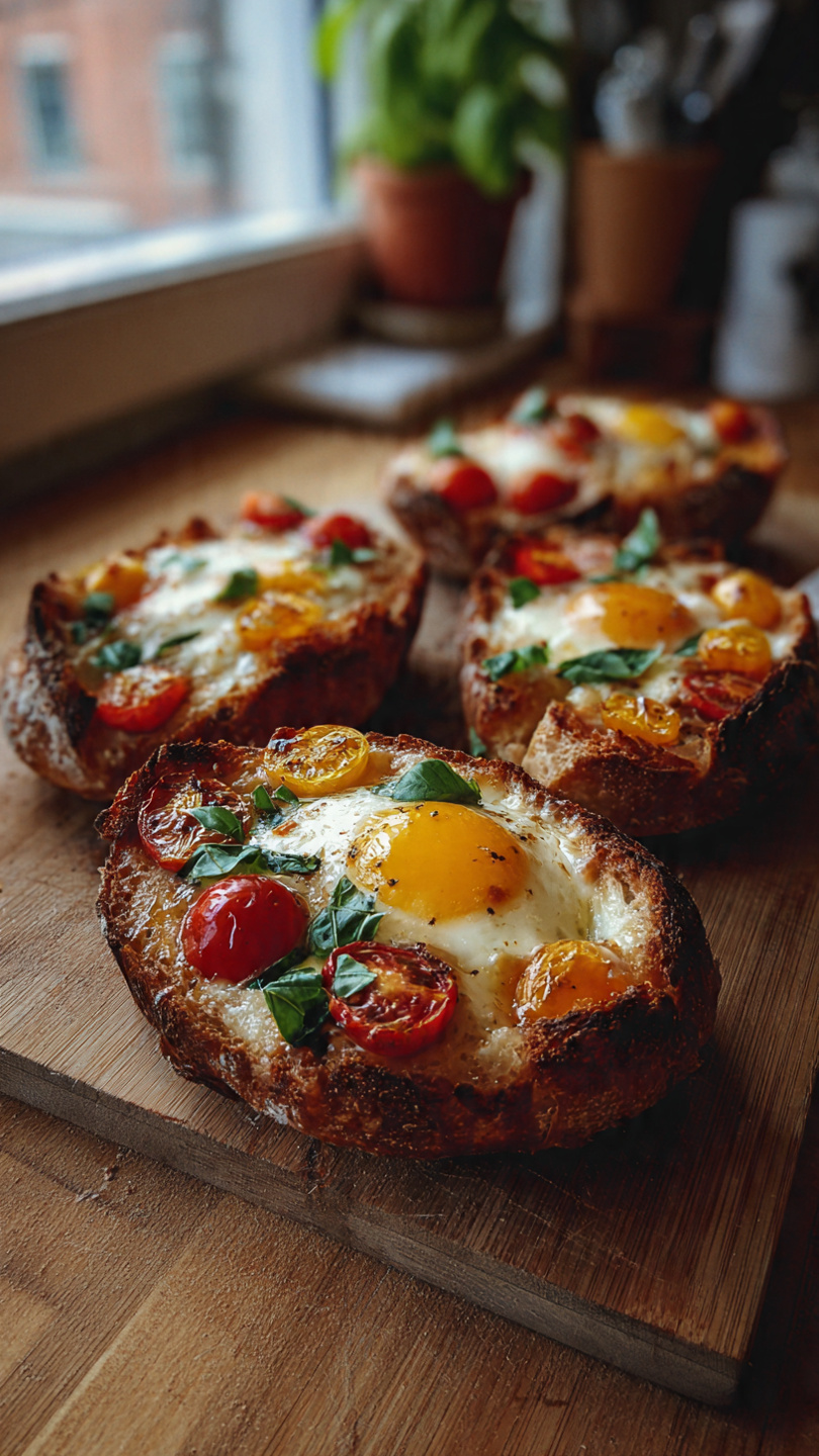 稜 Œuf cocotte dans un pain croustillant – Le brunch qui fait craquer ...