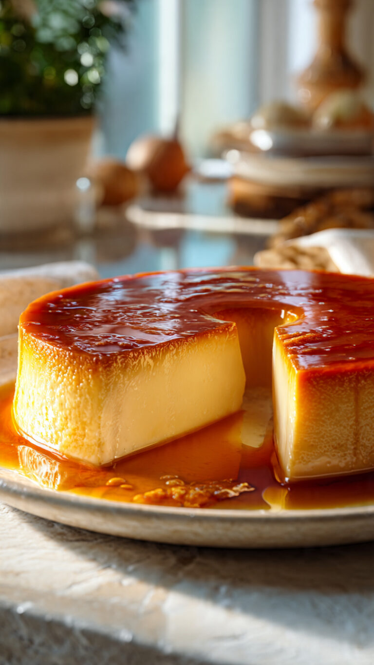 Flan Caramel Façon Grand-Mère – Le Dessert d’Enfance, Doux et Intempore ...